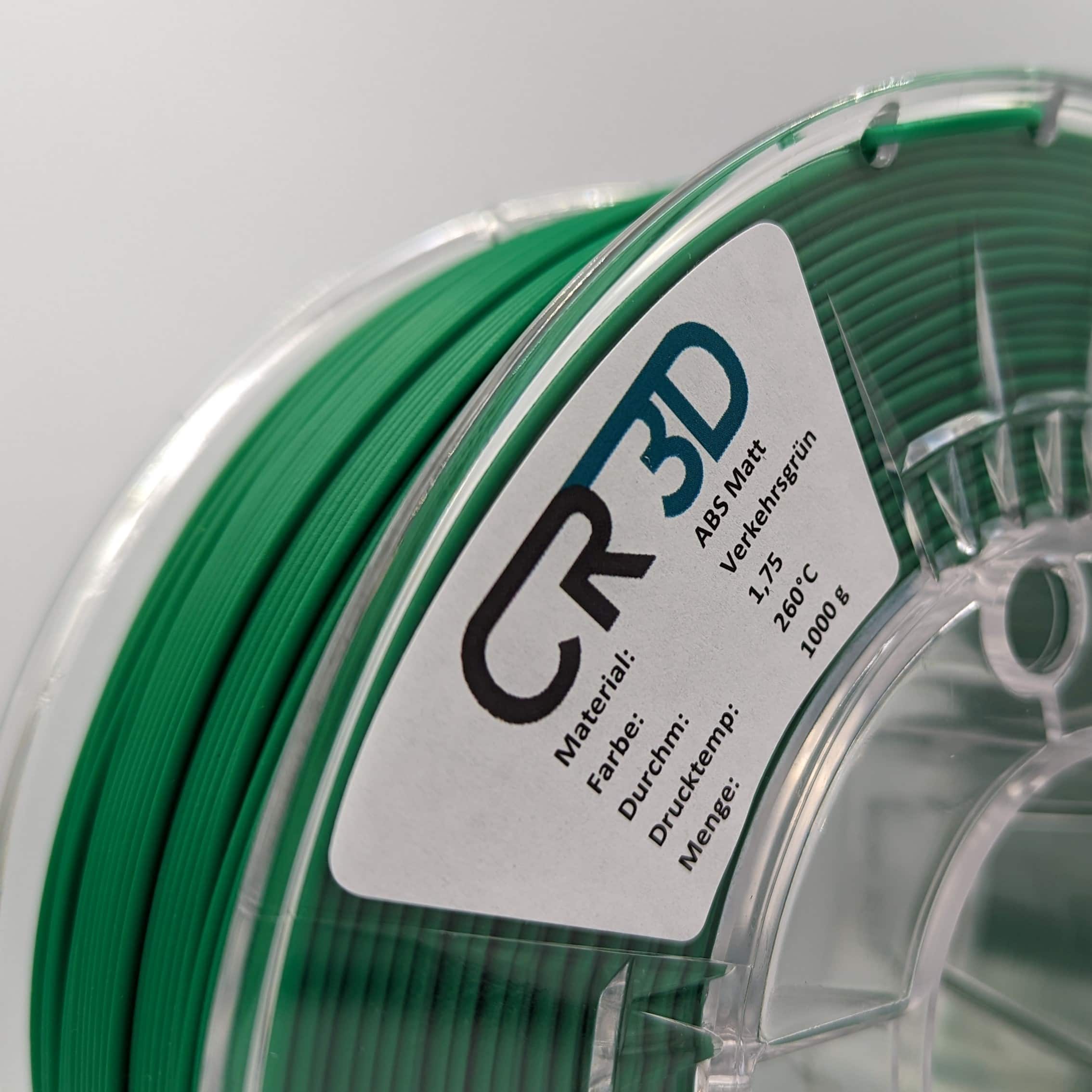 ABS Matt Verkehrsgrün CR-3D High Performance Filament
